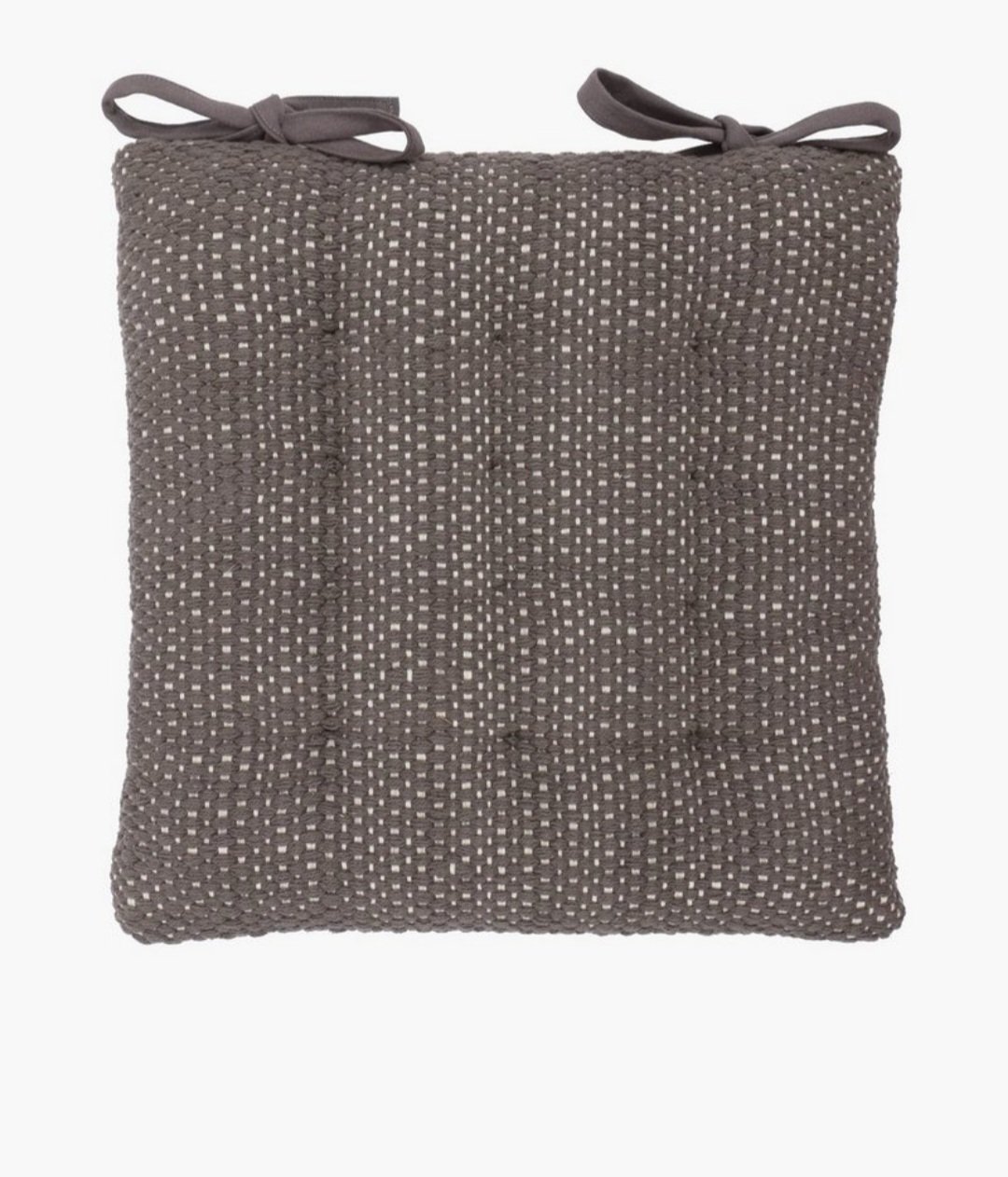 Textured Cotton Chair Pad – curanova | Shop Online | Home Décor ...
